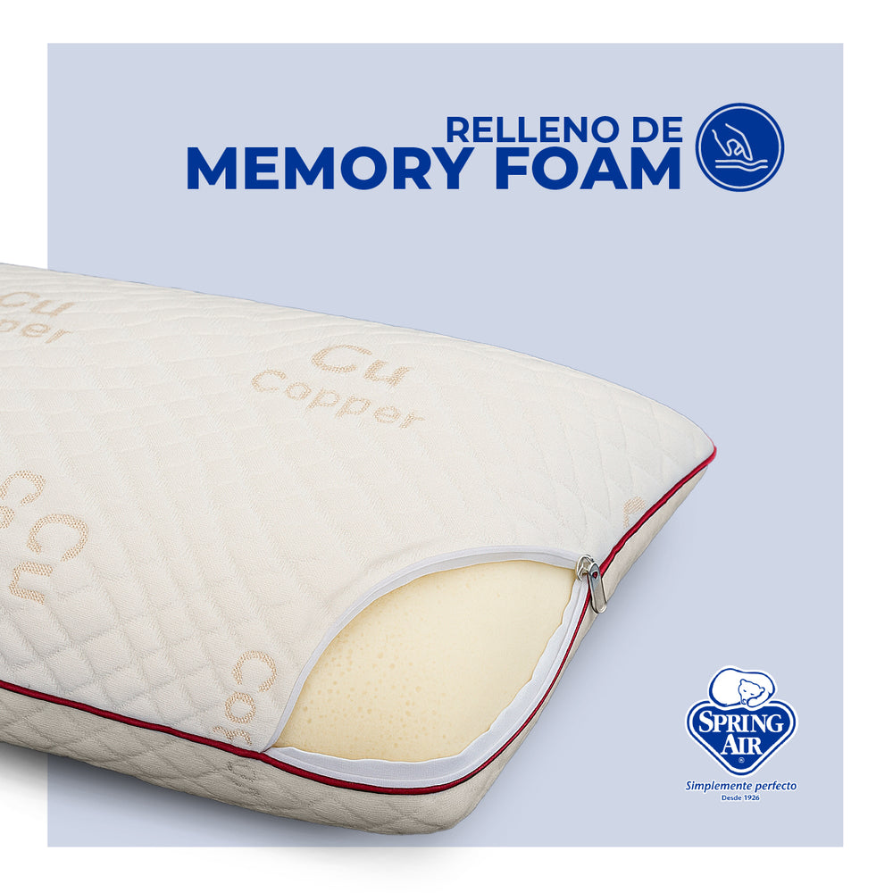 Almohadas premium para tu descanso | Spring Air México