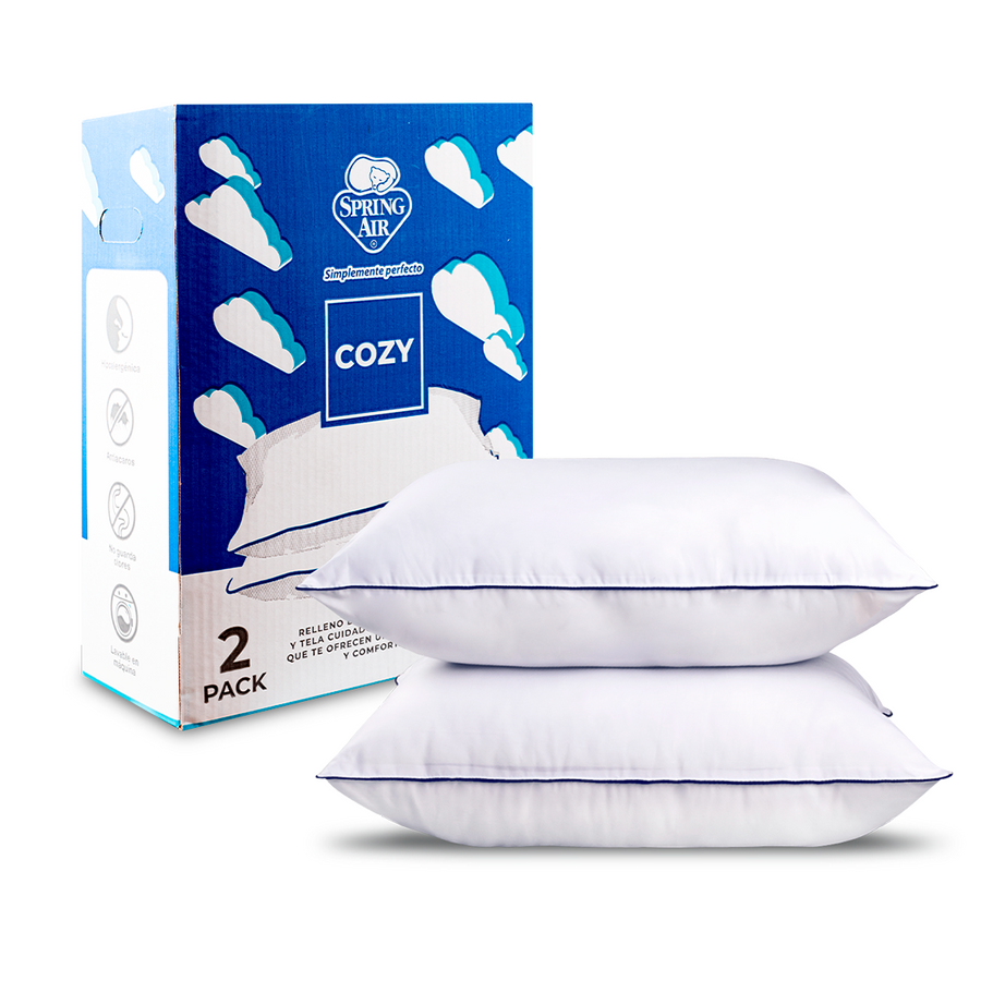 Almohadas premium para tu descanso | Spring Air México